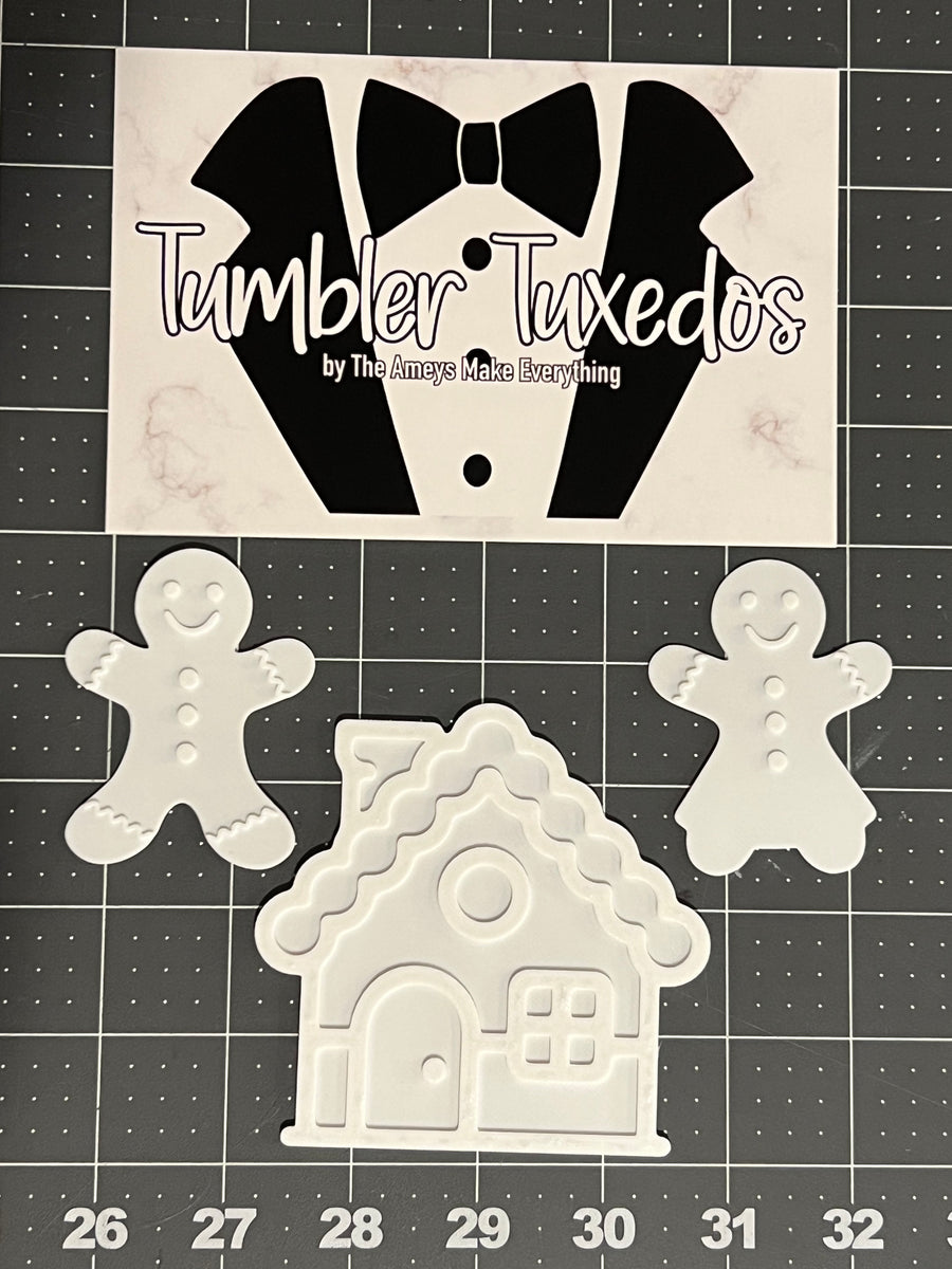 Gingerbread- Tumbler Tuxedo – The Ameys Make Everything, LLC
